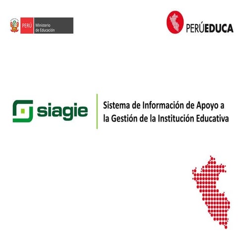 Manual para plataforma siged web educacion alternativa (epa esa eta) | PDF