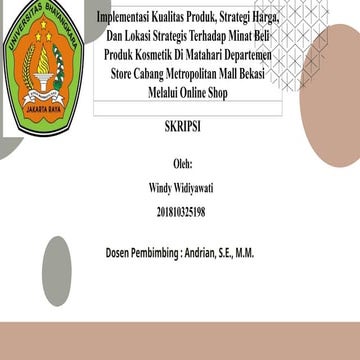 Ppt Sidang Proposal Windy Widiyawati Pptx