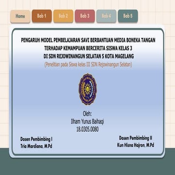 PPT sidang seminar proposal model kuantitatif | PPTX