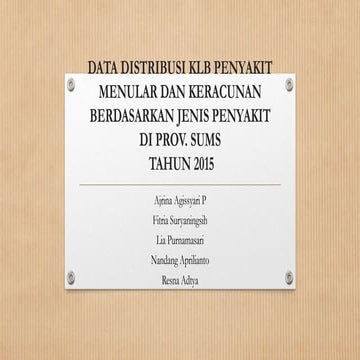 Ppt sik (data klb) | PPTX