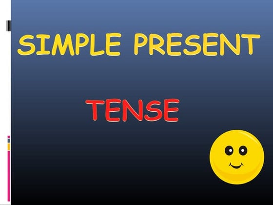 Power point simple present tense | PPTX