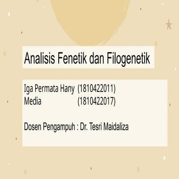 PPT SISTEMATIKA Analisis Fenetik dan Filogenetik.pptx