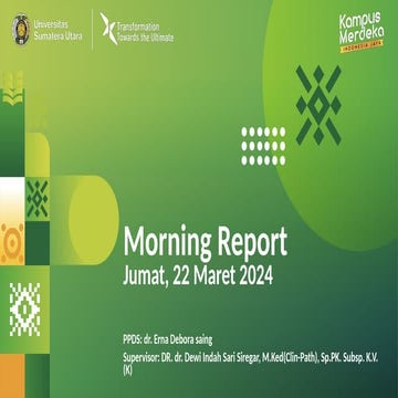 pptSLEmorpot tanggal 22 maret tahun 2024 | PPT