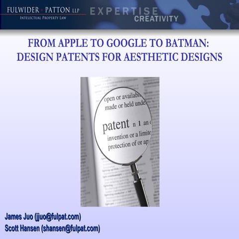 Design Patent Law Update | PPT
