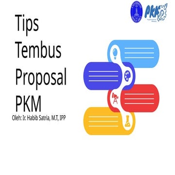 Materi PKM atau Program Kreativitas Mahasiswa | PPTX