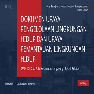 PPT SPAM IKK KOTO PULAI Kabupaten pesisir selatan | PPT