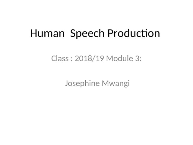 1. speech organs and their role | PPTX