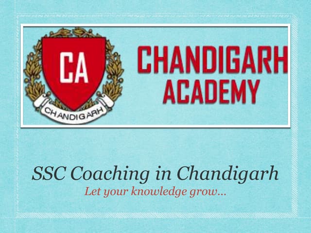 SSC ( STAFF SELECTION COMMISSION ) PRESENTATION | PPTX