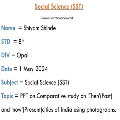 This is the ppt of SST about taxes of modern history | PPTX