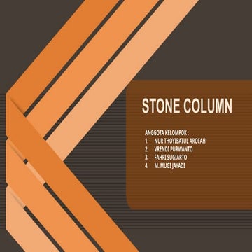 PPT STONE Coloumn for structur analisis.pptx