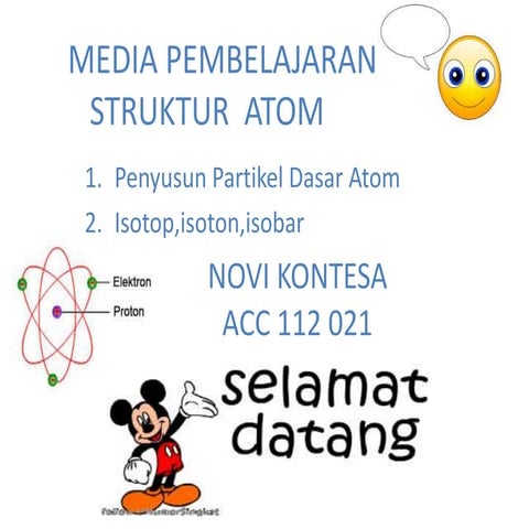 media ppl struktur atom | PPT
