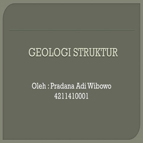 Geografi - Jenis jenis lipatan (SMA Kelas X) | PPTX