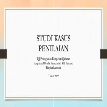 PPT Studi Kasus_Pertama Lanjutan.pptx