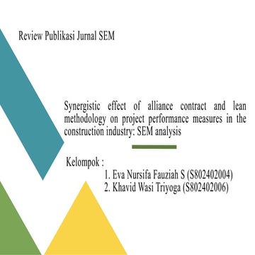 PPT Synergistic effect of alliance contract and lean methodology.pptx | Free Download