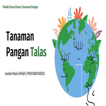 Tanaman Pangan Talas | PPTX