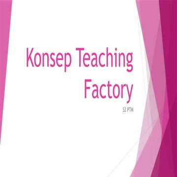 PPT Teaching Factory di SMK dari berbagai sudut pandang | PPTX