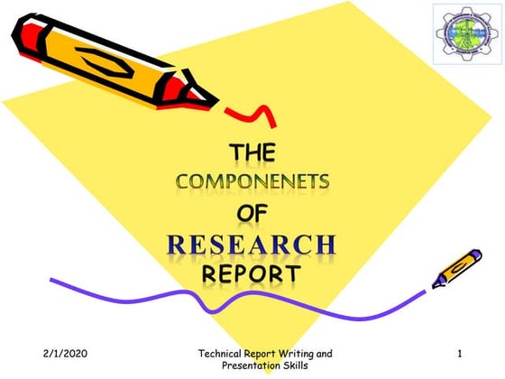Format of research report | PPT