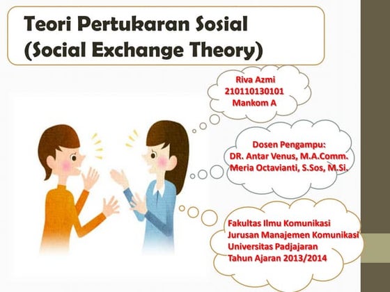 Social exchange theory | PPTX | Dating | Family and Relationships