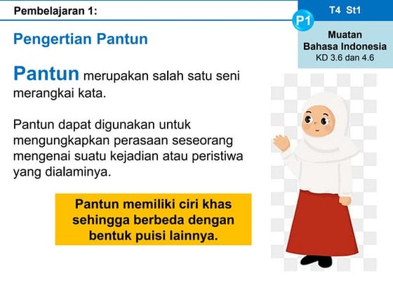 PPT MATERI PANTUN kelas 5 mengenal .pptx
