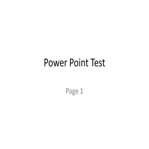Ppt test emrek | PPTX