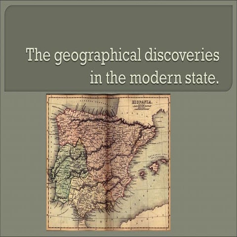 the geographical discoveries | PPT