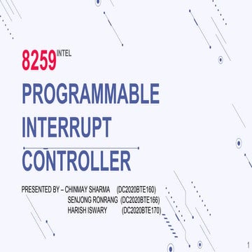 8259.pptx | Operating Systems | Computer Software and Applications