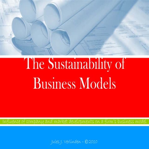 The Sustainability Of Business Models | PDF