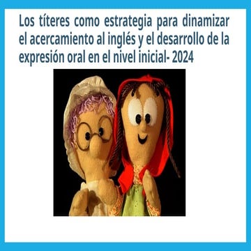Títeres | PDF