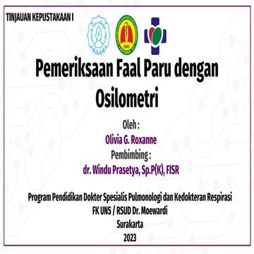 oscillometry for assessing lung function | PDF