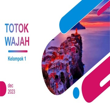 Power point of totok wajah tradisional massage | PPTX