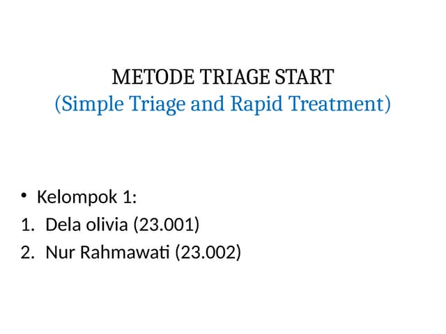 materi konsep dan Model TRIASE Bencana.pptx