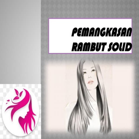Contoh pemangkasan rambut solid untuk model Rambut | PPTX