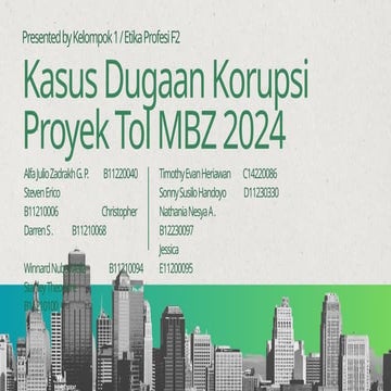 PPT UAS Etprof Kelompok 1 .pptxETIKAPROFESI | PPT