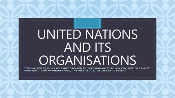 International organisations (divya) | PPTX | Civic affairs | Politics