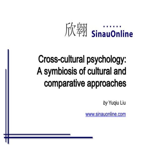 Introduction, Aim, Objectives and Scope of Cross Cultural Psychology | PDF