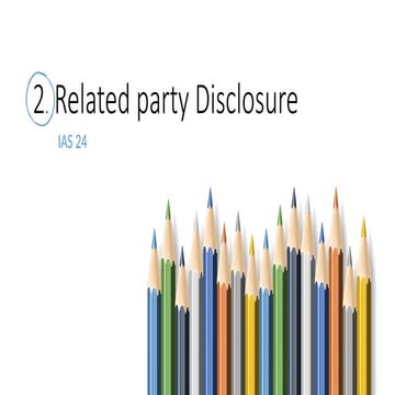 Related Party Disclosure IND AS 24 - with Example | PPTX