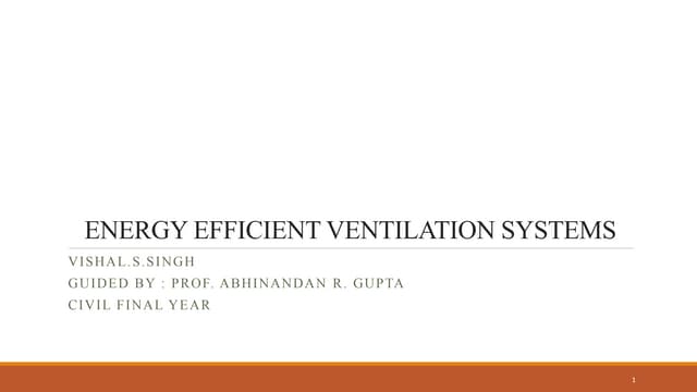 Forced Draft Ventilation | PDF