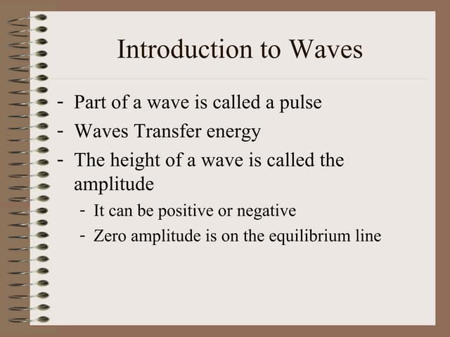 Waves ppt. | PPTX