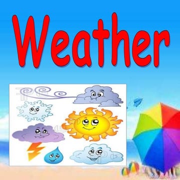 Weather Ppt