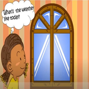 PPT _WEATHER words ans vocabulary to teach | PPTX