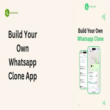 WhatsApp Clone App Development | Messaging App Developers | Innow8 Apps | PDF | Computing ...