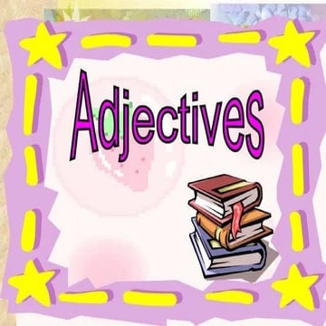 Adjectives | PPTX