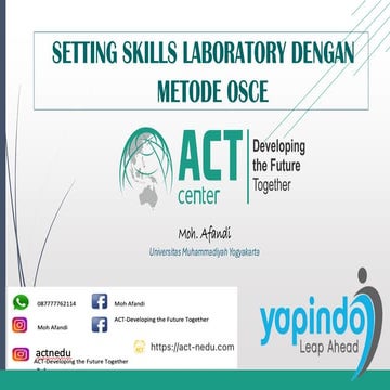PPT WORKSHOP DOSEN Topik Setting Lab dengan Metode OSCE [Sesi-5] (15 Maret 2025).pdf