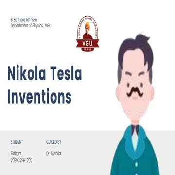 Nikola Tesla Inventions | PPTX