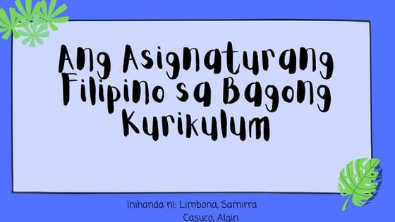 Cmo no.-4-series-of-2018-policy-on-the-offering-of-filipino-and ...