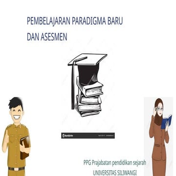 Pembelajaran paradigma baru dan Asesmen | PPTX