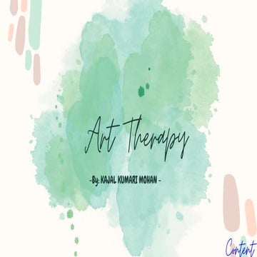 Art therapy | PPT