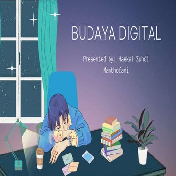 Digital culture social media in this era | PPTX