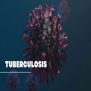 My presentation on tuberculosis disease. | PPT