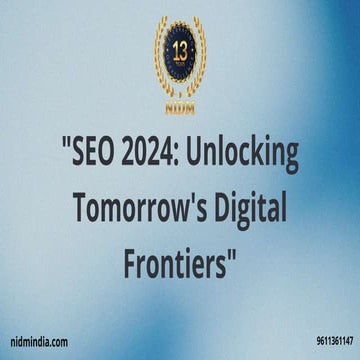 Digital Marketing Institute in BTM layout | PPT